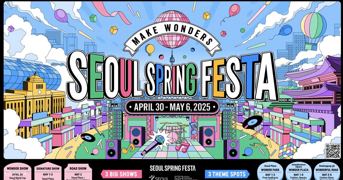 Seoul Spring Festa WONDER SHOW Ticket - Klook Malaysia